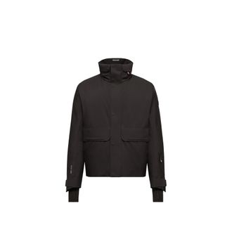 Moncler Moncler Irrenberg Hooded Insulated Ski Jacket, Men, Black, Size: 0