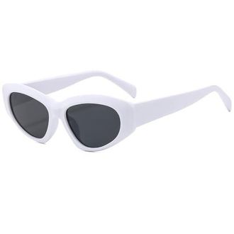 Generic Lunettes De Soleil Dext&eacute;rieur For Hommes Et Femmes, Id&eacute;ales For La Conduite, Les Vacances Le Sport(White)