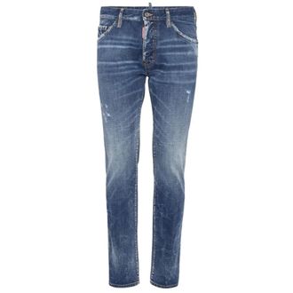 Dsquared2 Medium Reflective Lake Wash Cool Guy Jeans Navy Blue