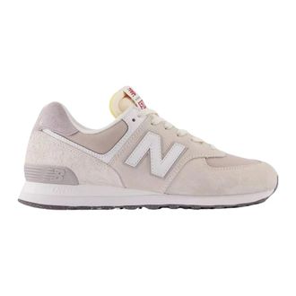 New Balance Atmungsaktive Wildleder- und Stoff-Sneaker - - Shoes - Damen - Beige - 38 EU