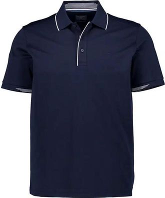 Olymp Herren Polo-Shirt blau
