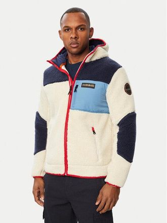 Napapijri Fleecejacke Yupik NP0A8AZX Creme Regular Fit