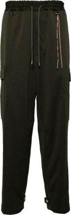 MASTERMIND WORLD Cargohose aus Jersey - Grün