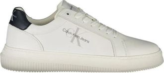 Calvin Klein Leather Sneaker - - Shoes - Herren - Wei&szlig; - 40 EU