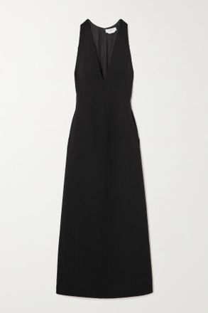 Gabriela Hearst Maxikleid Aus Woll-cr&ecirc;pe - Schwarz