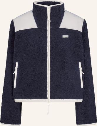 SKIMS Skims Lounge-Fleecejacke Teddy blau