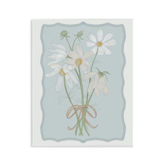 Stupell Industries Spring Clippings Wandschild mit Gänseblümchen, Design von Leslie Hermosa, 35,6 x 28,9 cm