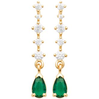 Brillaxis Boucles doreilles plaqu&eacute; or oxydes