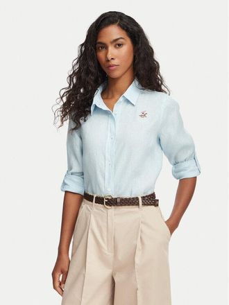 Beverly Hills Polo Club Hemd P-SS26W-SH0004 Hellblau Regular Fit