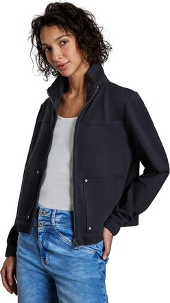 Street One Damen A212499 Jacke Im Loose Fit, Deep Tint Blue, 44 EU