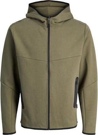 Jack & Jones Jcofusion Noos Sweat zipp&eacute; &agrave; Capuche pour Homme, Grape Leaf, XL