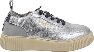 Crickit Low-Top Sneaker - Sneaker OAKLI - Gr. 36 (EU) - in Silber - f&uuml;r Damen