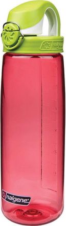 Nalgene Everyday OTF - 0,7 L, rot, Deckel grün-Weiss