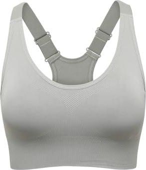 Generic Soutien-gorge &agrave; armatures pour femme - Maintien fort - Confortable - Fleurs - Bretelles r&eacute;glables - Bretelles larges - Dos nu - Soutien-gorge sans arm