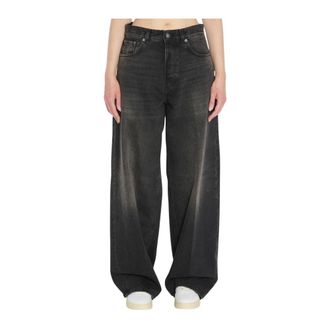 Haikure Femme, Jeans, Gris, Taille: W28 Wide Leg Denim Jeans