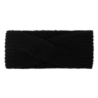 Pieces Damen Pcjeslin Wool Headband Noos Bc, Schwarz, Einheitsgr&ouml;&szlig;e