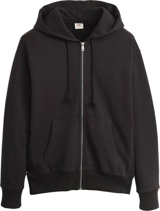 Levi's Authentisches Sweatshirt mit durchgehendem Rei&szlig;verschluss - - Sweatshirts & Hoodies - Herren - Schwarzk - S