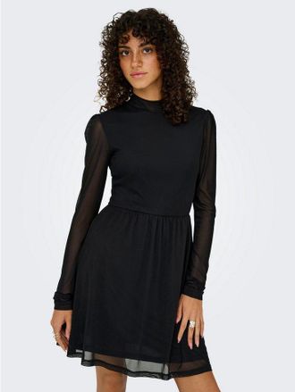 Only Minikleid ONLERICA LIFE L/S HIGH NECK DRESS JRS Sommerkleid