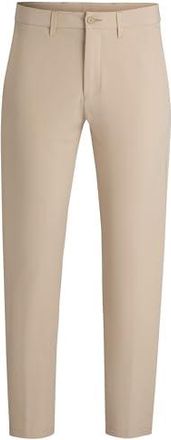 BOSS Hommes T Commuter-Reg Pantalon Regular Fit en Tissu Stretch déperlant