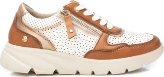 Xti Sportschuhe Sneaker Damen Kamel - Bequeme und vielseitige Schuhe - Casual Mode - Modell 14257503 (Größe 37)