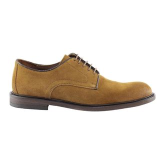 Marco Ferretti Braune Wildleder Derby Schuhe - - Shoes - Herren - Braun - 42 EU