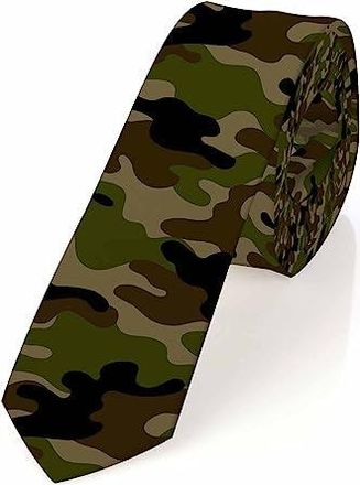 Generic Camouflage Militaire Cravates Hommes Décontractée Cravate Homme Élégante Cravates Pour Fêtes Mariages Mariage