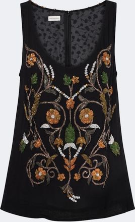 Dries Van Noten Besticktes Top