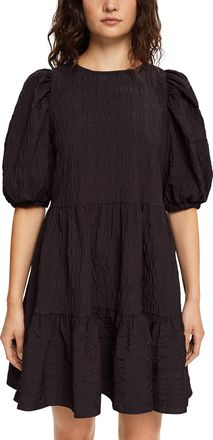 Esprit Damen 082CC1E314 Kleid, 001/BLACK, L