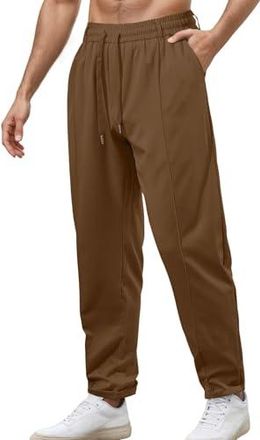 Generic Pantalon de jogging pour homme Pantalon d&eacute;contract&eacute; pour homme pour le sport, la vie quotidienne et dautres occasions. Design l&eacute;ger &agrave; jambes larges. S