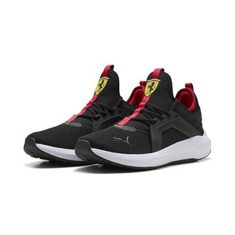 Puma Sneakers Softride Nzo 5 Scuderia Ferrari Unisexe 42.5, Black Rosso Corsa Red