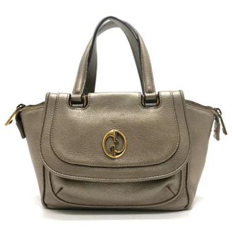 Gucci Pre-owned Cuir sacs-gucci - Femme - Pre-owned - Jaune - Taille: ONE Size
