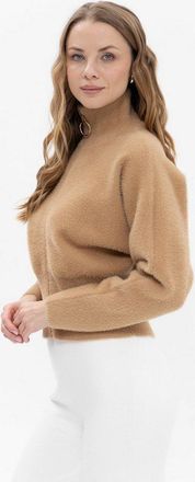 Passioni Fleecejacke mit Stehkragen