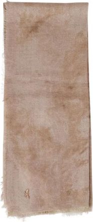 Max Mara &Eacute;tole Camel brod&eacute;e Libellule - Femme - Accessoires - Beige - Taille: ONE Size