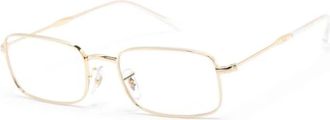 Ray-Ban unisex, Accessoires, Jaune, Taille: 56 MM Rx3746V Optical Frame