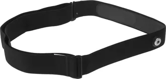 BESPORTBLE Brustgurt Fahrradmonitor Verstellbar 110cm Silikon Ersatzgurt Schwarz f&uuml;r Herzfrequenzmessung Lauf Fitness
