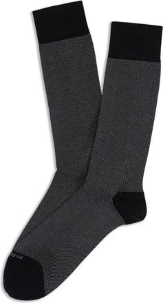 Marcoliani Homme, Sous-v&ecirc;tements, Noir, Taille: ONE Size Calze al ginocchio fantasia occhio di pernice