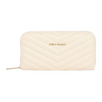 Carlo Colucci Stilvolle Geldb&ouml;rsen & Kartenhalter - - Accessories - Damen - Beige - ONE SIZE