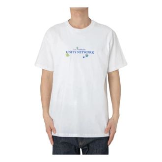 HUF Unity Network T-Shirt - - Tops - Herren - Wei&szlig; - XL