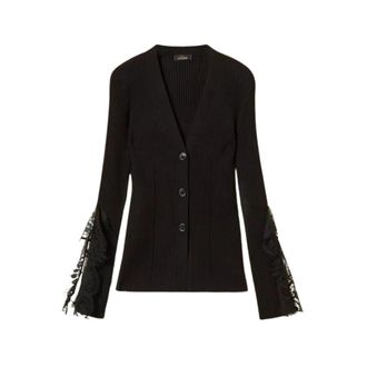 Twinset Actitude Cardigan - - Knitwear - Damen - Schwarzk - M