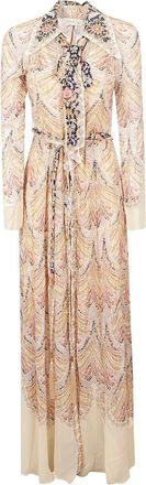 Zimmermann Robe chemise Valiant - Femme - Robes - Multicolore - Taille: 38 FR
