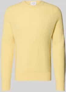 FTC Strickpullover aus Kaschmir mit Rundhalsausschnitt