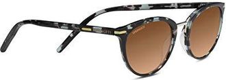 Serengeti Eyewear ELYNA, Lunettes de soleil Mixte, Havana Shiny, 54/23/145