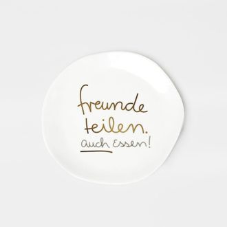 R&auml;der Mix & Match Teller klein Freunde teilen