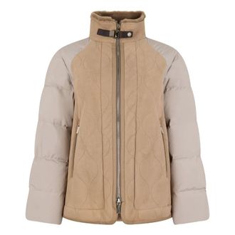 Moorer Wattierte Jacke - - Jackets - Damen - Beige - L