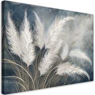 Artgeist Tableau d&eacute;co Herbe de la pampa Botanique 100x70