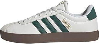 adidas Adidas Homme VL Court 3.0 Shoes, Core White/Collegiate Green/GUM5, 49 1/3 EU
