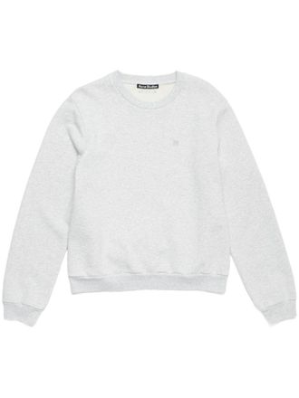 Acne Studios sweat en polaire &agrave; col ras du cou - Gris