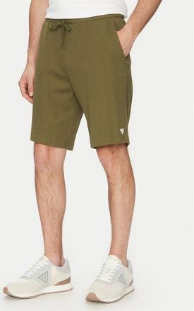 Guess Sportshorts F5GD00 KC5Y1 Khakifarben Regular Fit