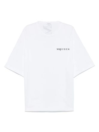 Alexander McQueen t-shirt en coton - Blanc