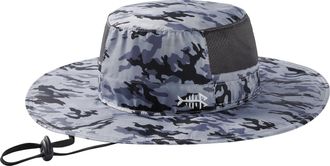 Bassdash UPF 50 + Angeln Sonnenhut Herren Wasserdicht Unisex Breite Krempe Bucket Boonie Hut Outdoor Fischerhut für Wandern Camping Safari Klassische BuschhüTe